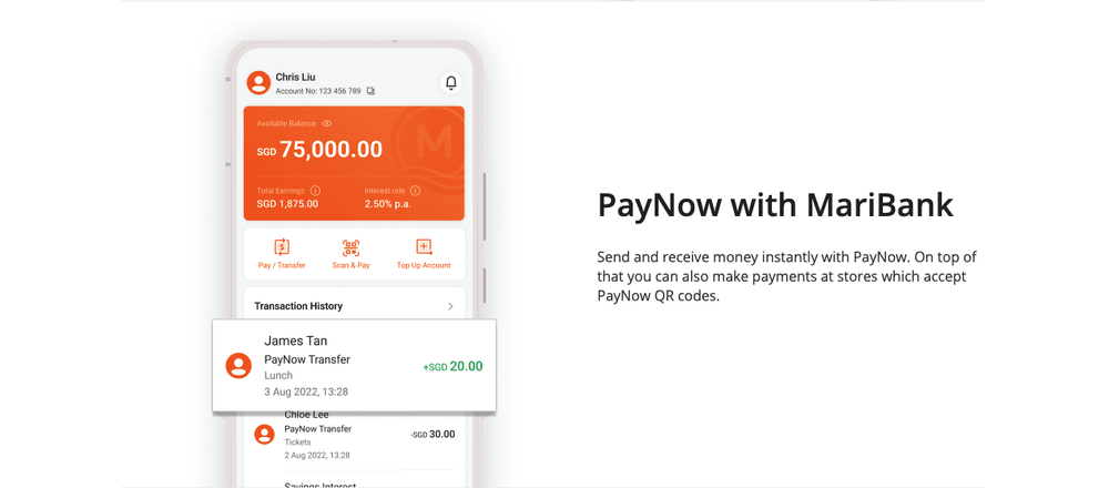 MariBank Savings Account: Earn 1.28% p.a. on your cash - Growbeansprout.com
