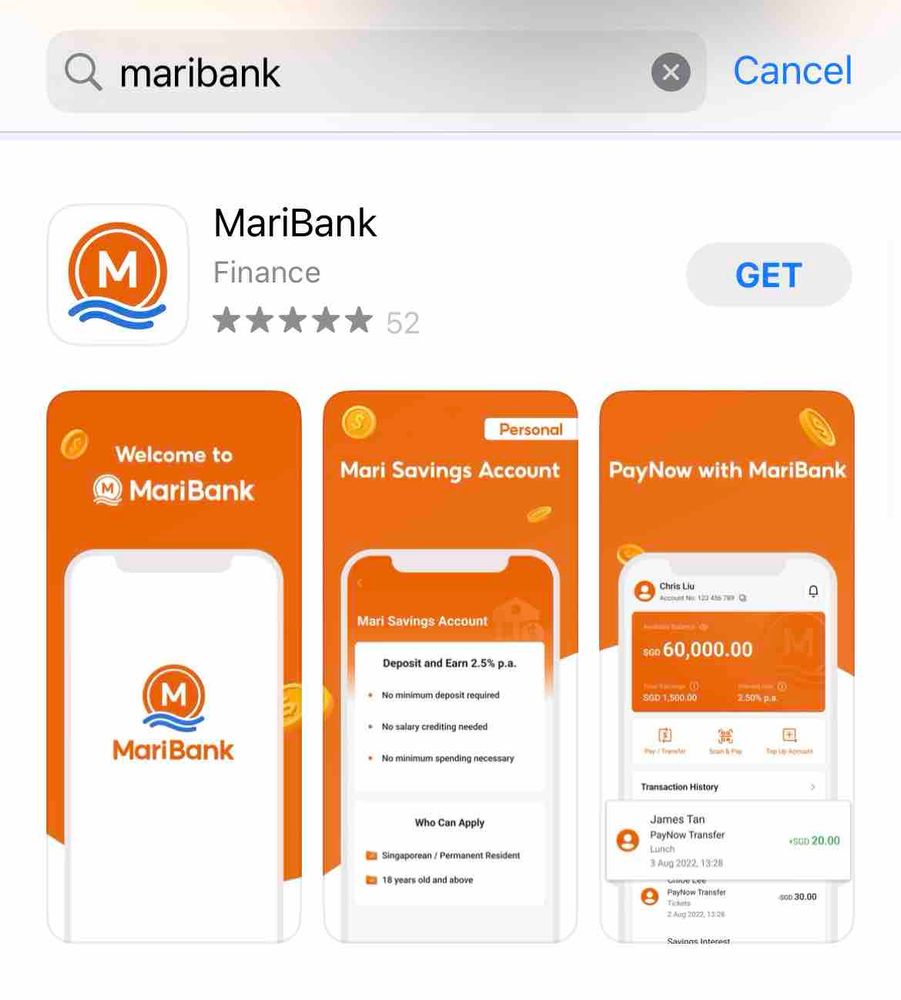 MariBank Savings Account: Earn 0.88% p.a. on your cash - Growbeansprout.com