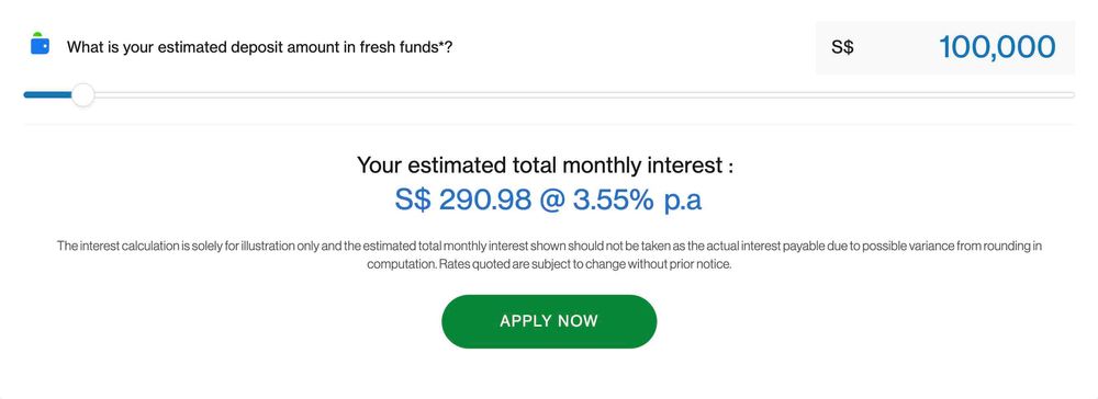 Standard Chartered eSaver promo of 3.55% p.a. interest rate ...
