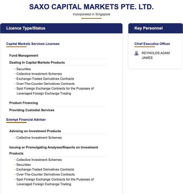Saxo Singapore Review: Wide product suite for all investors ...